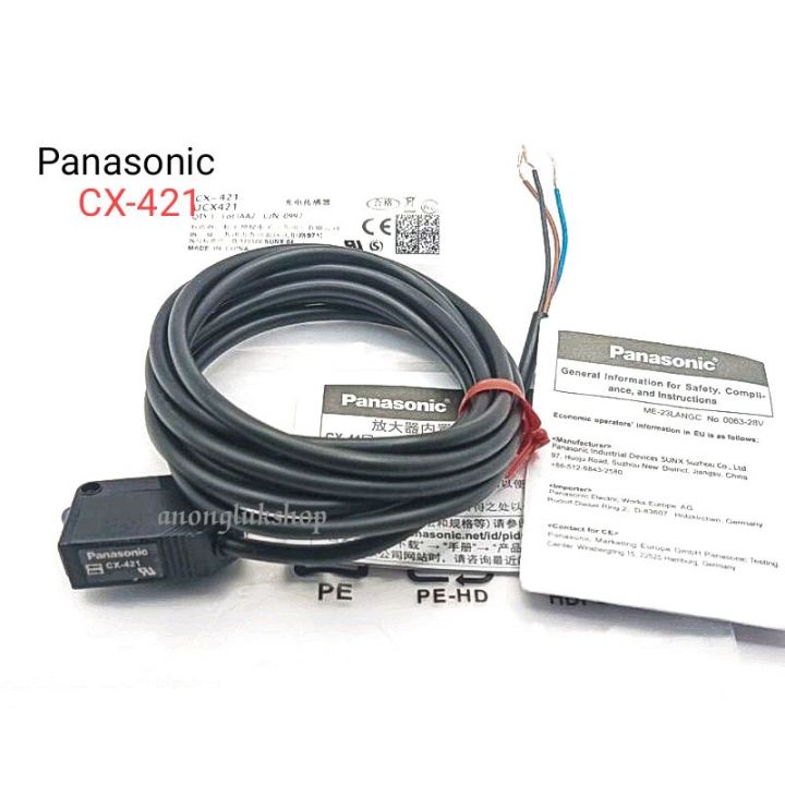 CX-421 CX421 Panasonic Diffuse Photoelectric Switch Sensor, เซ็นเซอร์ ...