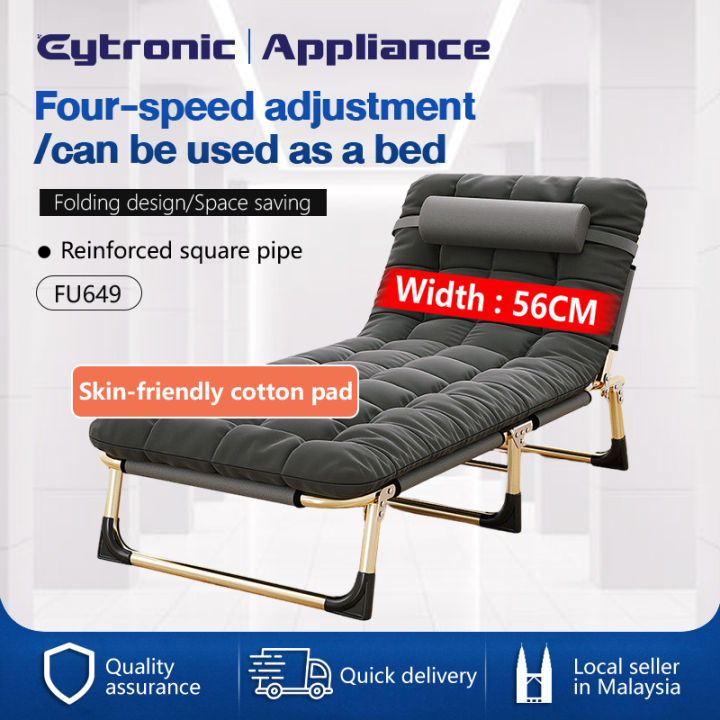 Folding Bed Premium Foldable Lazy Chair Folding Lazy Couch With Cotton ...