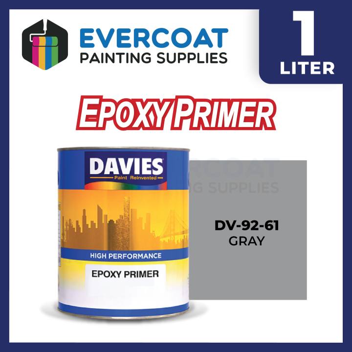 Davies Epoxy Primer Gray 1-Liter | Lazada PH