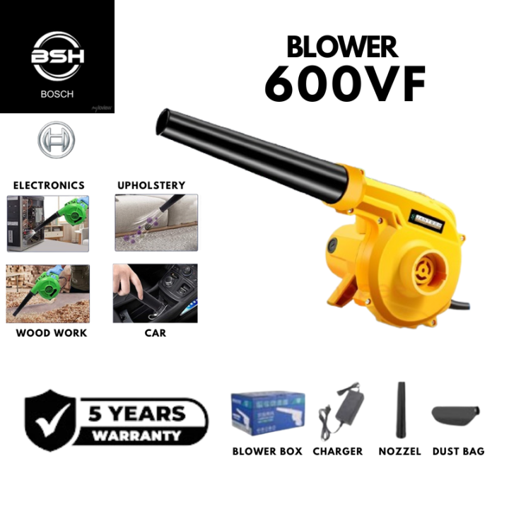 Blower 600BF Portable Electric Blower 2 in 1 Vacuum Blower PC Blower ...