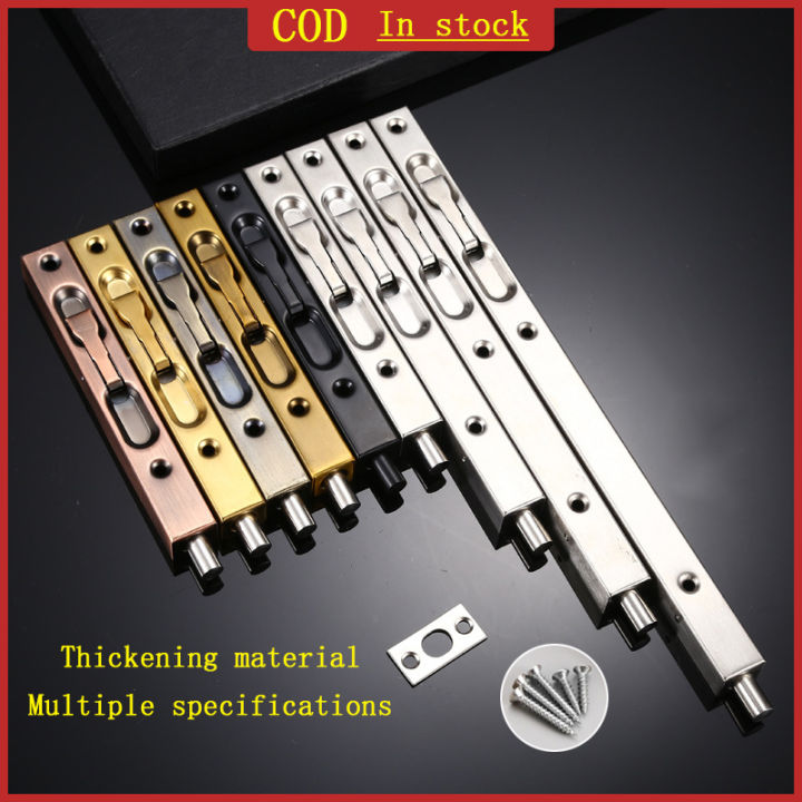 （spot stocks）6/8/10inch Fireproof Brushed Stainless Steel Flush ...