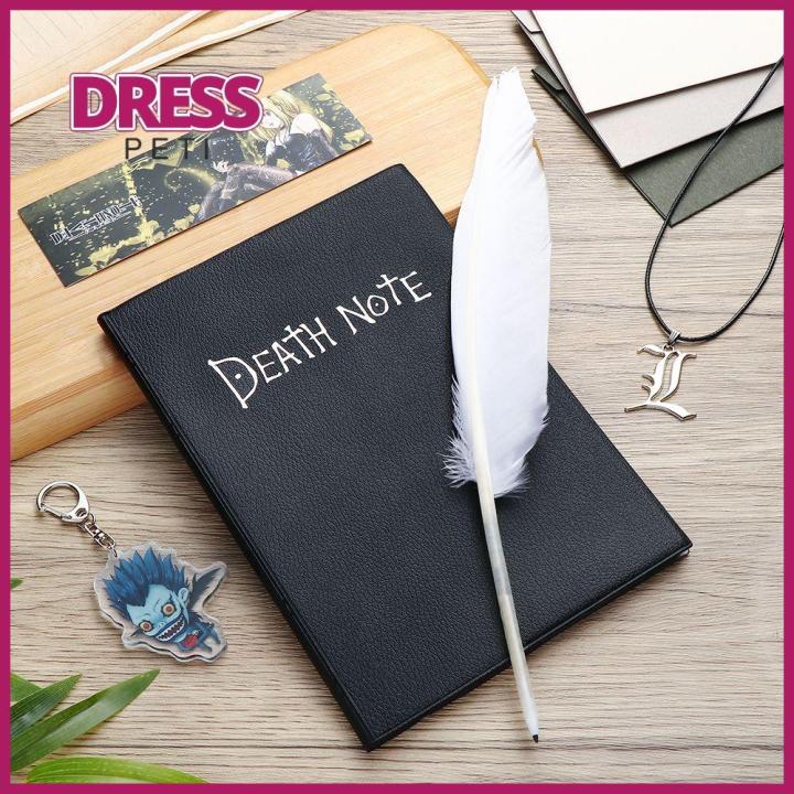 【COD】 Văn phòng phẩm dây chuyền vòng cổ Bìa da Chủ đề Anime Notebook ...