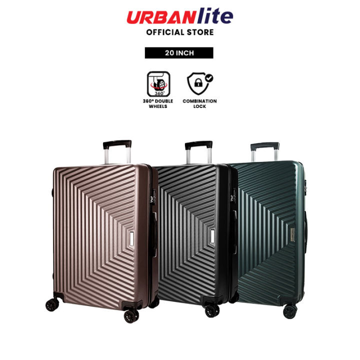URBANlite Trapez (20" inch) Spinner Wheels Hard Case Luggage - ULH9913 ...