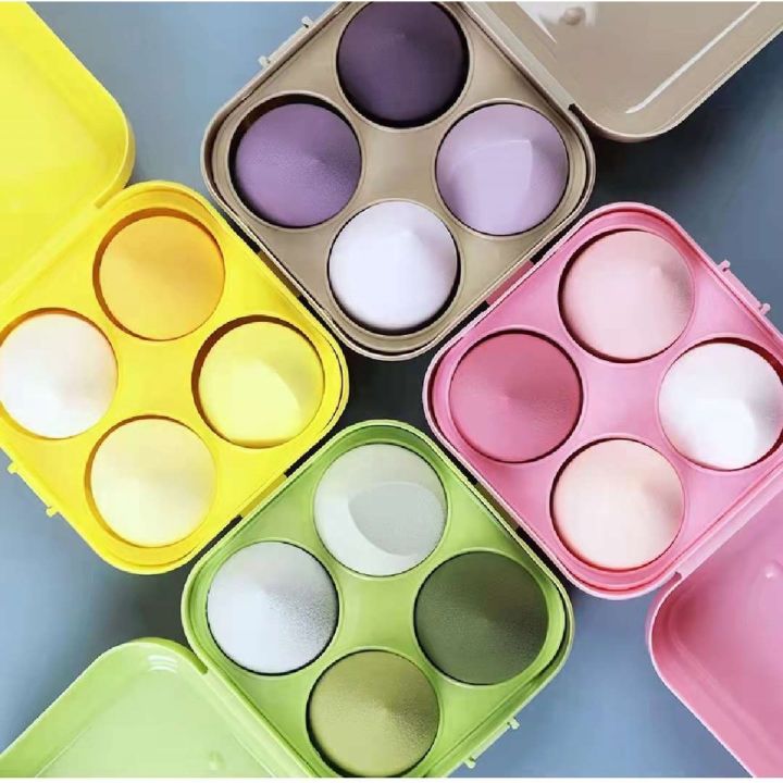 4Pcs Beauty Sponge Makeup Blender Sponge Super Soft Makeup Puff | Lazada PH