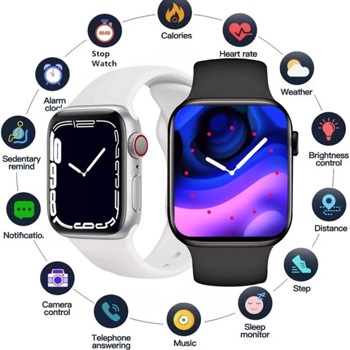 T900PROMAX smartwatch Bluetooth call exercise heart rate blood pressure ...