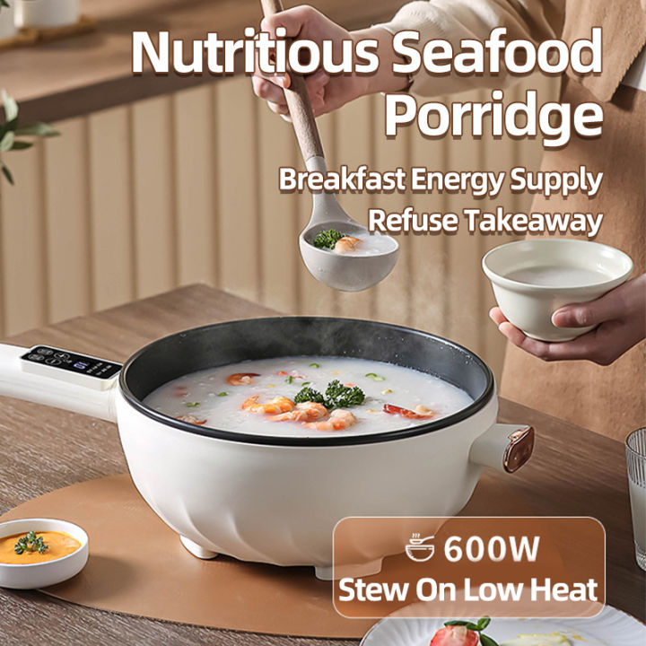 LZD [Ready Stock] 5.5L Electric Frying Pan 1500w Household All-In-One ...