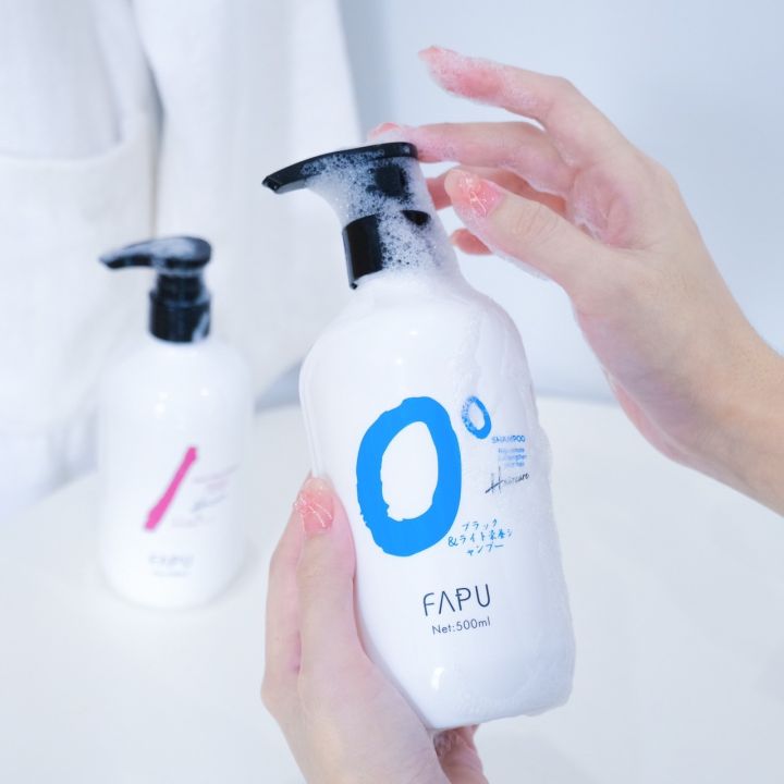 [Fapu] ฟาบุแชมพู ขวดใหญ่ 500 ml. ของแท้ ส่งตรงจากบริษัท บำรุงผมนุ่มมี ...