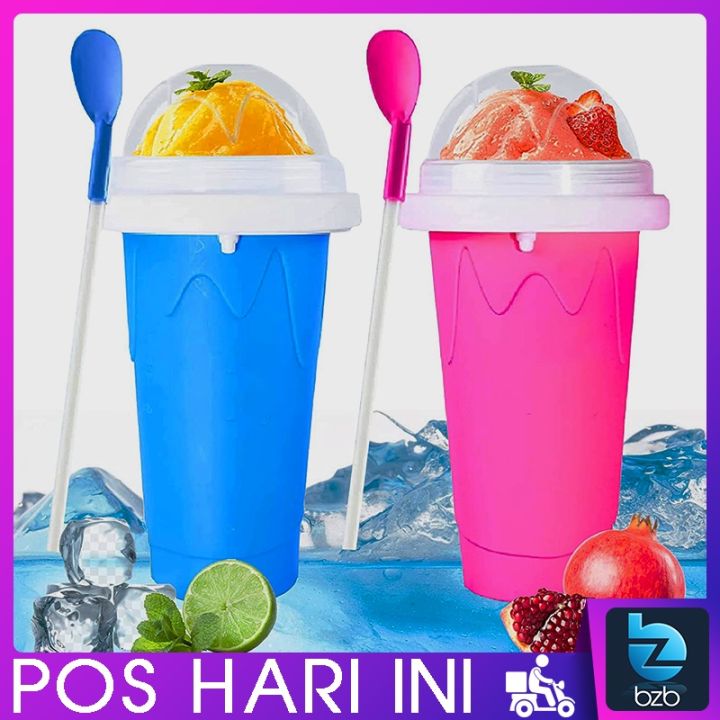 NON TOXIC 💥 Reusable DIY Magic Slushies Maker Cup Portable Quick Frozen ...