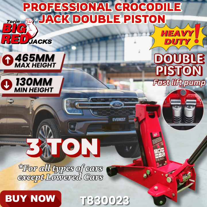 Big Red Professional Crocodile Jack/ Garage Jack (Standard) | Lazada PH