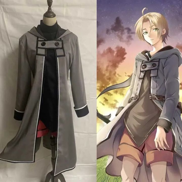 Anime Mushoku Tensei Jobless Reincarnation Rudeus Greyrat Cosplay ...