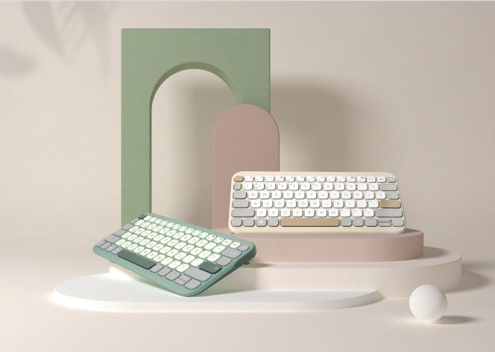 ASUS Marshmallow Keyboard KW100-Universal Bluetooth Wireless Color ...