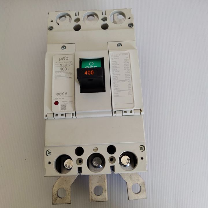 MODEL:NF400CW 3P เบรคเกอร์ 3โพ NO -FUSE BREAKER 300A และ 400A ui600V ...