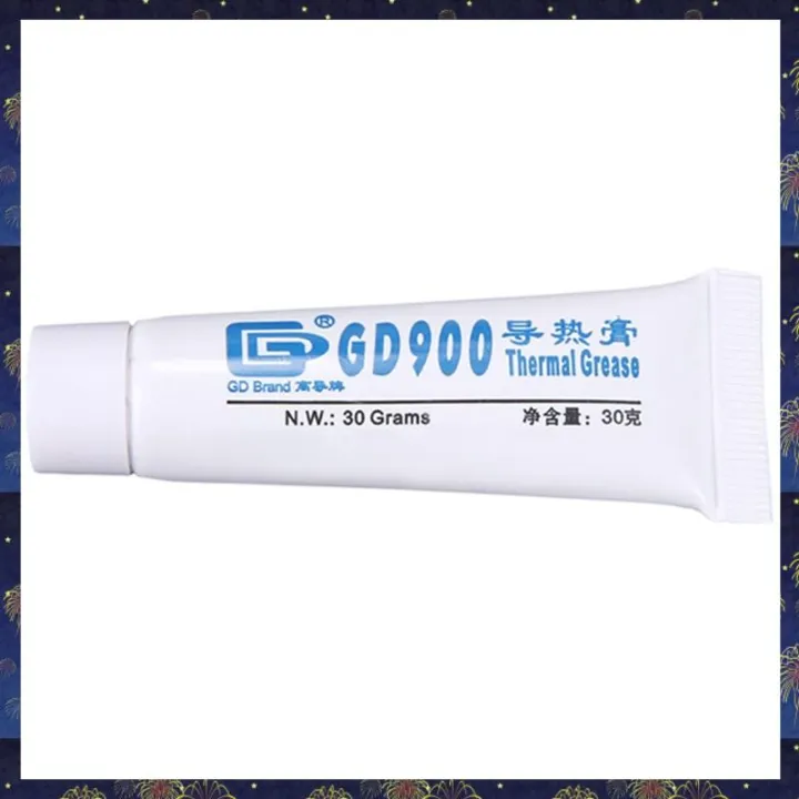 (QTAS) GD900 Thermal Conductive Grease Paste Silicone Plaster Heat Sink ...