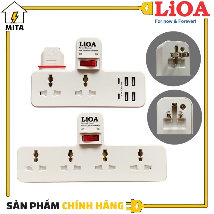Ổ cắm nối chia điện Đa Năng LiOA NEW - MITA | Lazada.vn