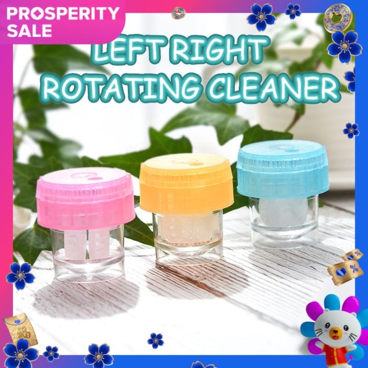 Left Right Manual Rotating Contact Lens Cleaner Case Portable Box ...