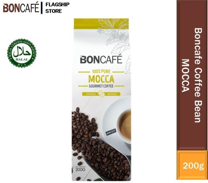Boncafe Mocca Coffee Bean 200g | Lazada