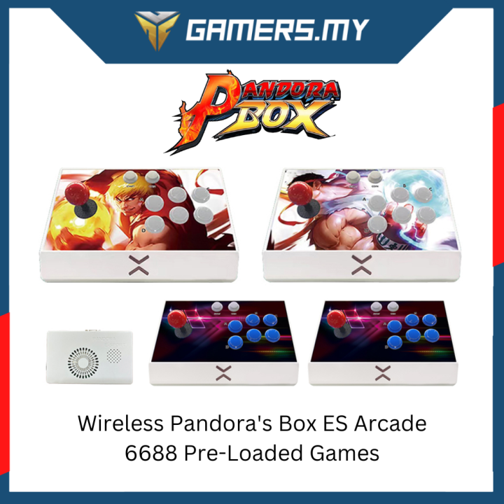 Wireless Pandora's Box Arcade eSports 3D HD GameboxConsole with 6688 / ...