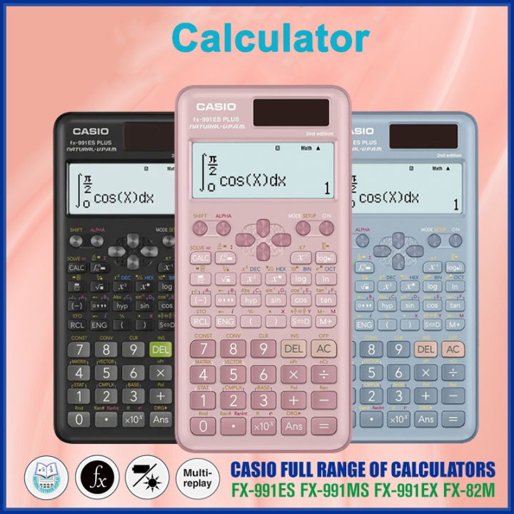 Original Scientific Calculator FX-991EX FX-991ES Plus Calculator New ...