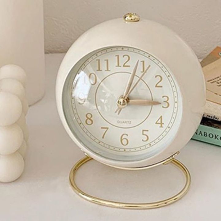 Retro Alarm Clock for Study Table with Light Bedroom with Battery Boys ...