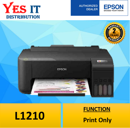 Epson L1210 / L121 Inkjet Color All-In-Ones Ink Tank Printer ( PRINT ...