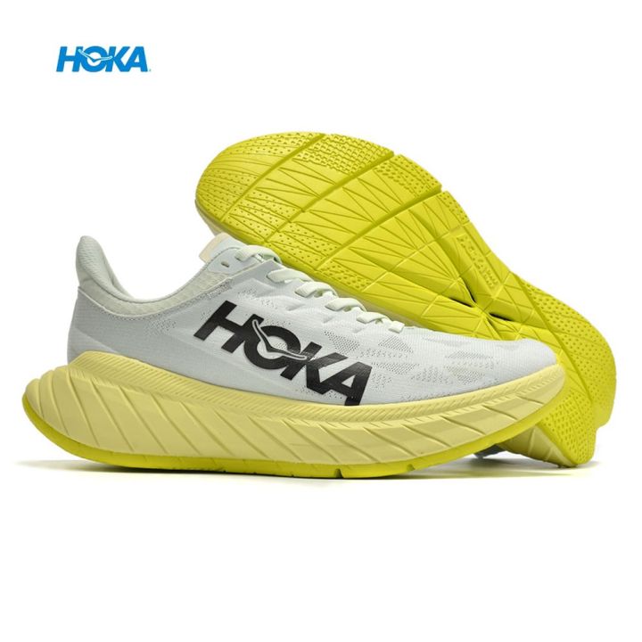 Original Hoka One One Carbon X2 Sport Running Shoes Yellow Hot | Lazada PH