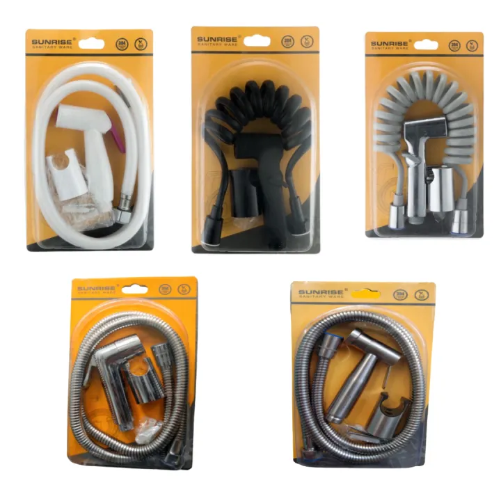 Pvc Bidet Spray Set Heavy Duty Sunrise Stainless Chrome | Lazada PH