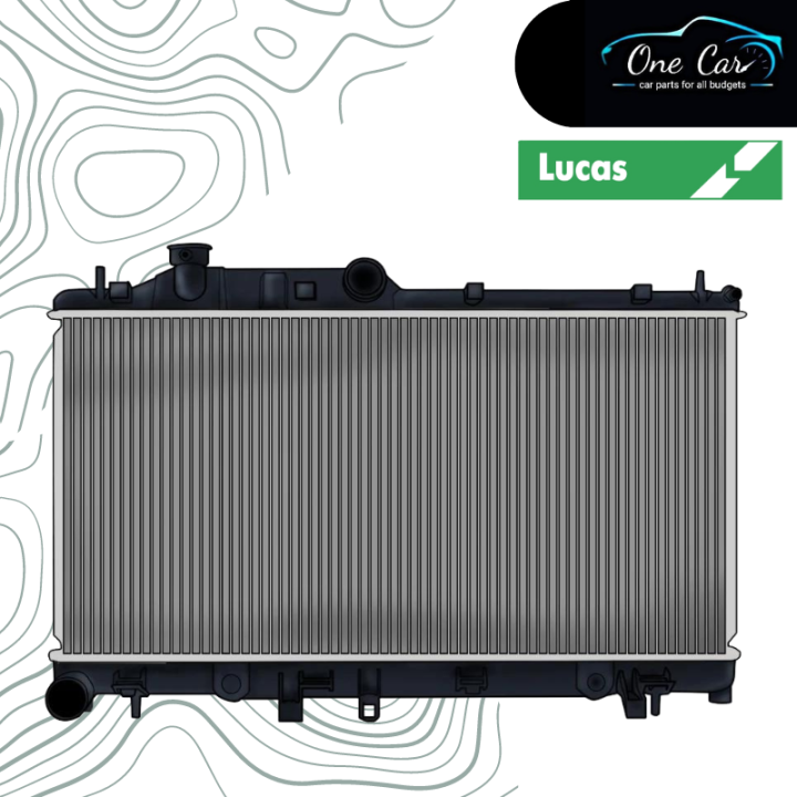 Lucas Radiator Proton Waja Campro ,Persona (2 Fan Motor) (26MM) -Auto ...