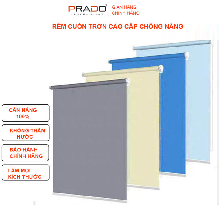 Rèm Cuốn Chống Nắng PRADO Rèm Cửa Sổ Loại 1, Cản Sáng 100% Làm Theo Yêu ...