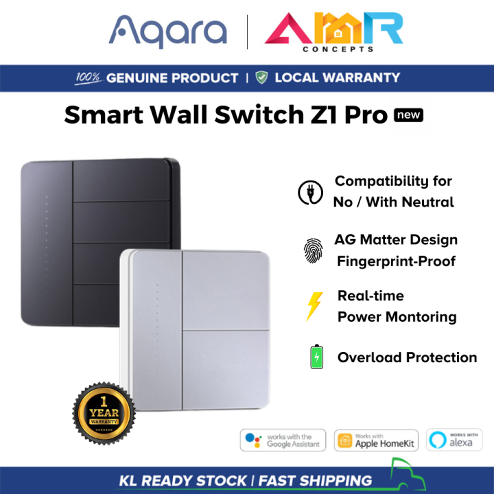 Aqara Smart Wall Switch Z1 Pro Smart Home Light Control Zigbee Smart ...