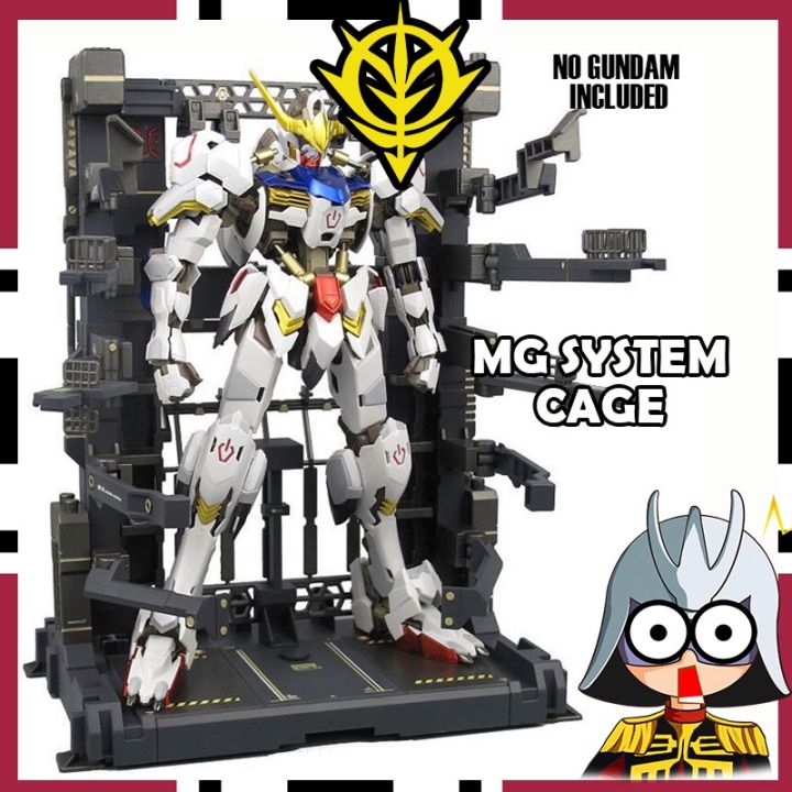 GUNDAM CAGE GUNDAM STAND GUNDAM DIORAMA | Lazada