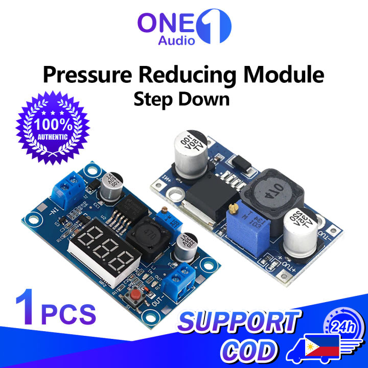 OneAudio LM2596 LM2596S DC-DC Step-Down Buck Module LED 4V-40V to 1.25V ...