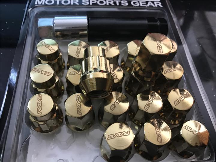 Rays Racing Wheel Nut Short Steel Heavy Duty Tyre Nut M12 x P1.5 With ...