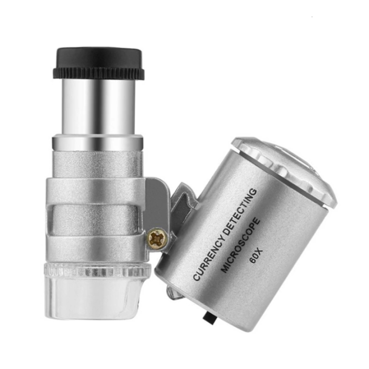 Digital Microscope 60X Magnification Pocket Microscope Portable ...