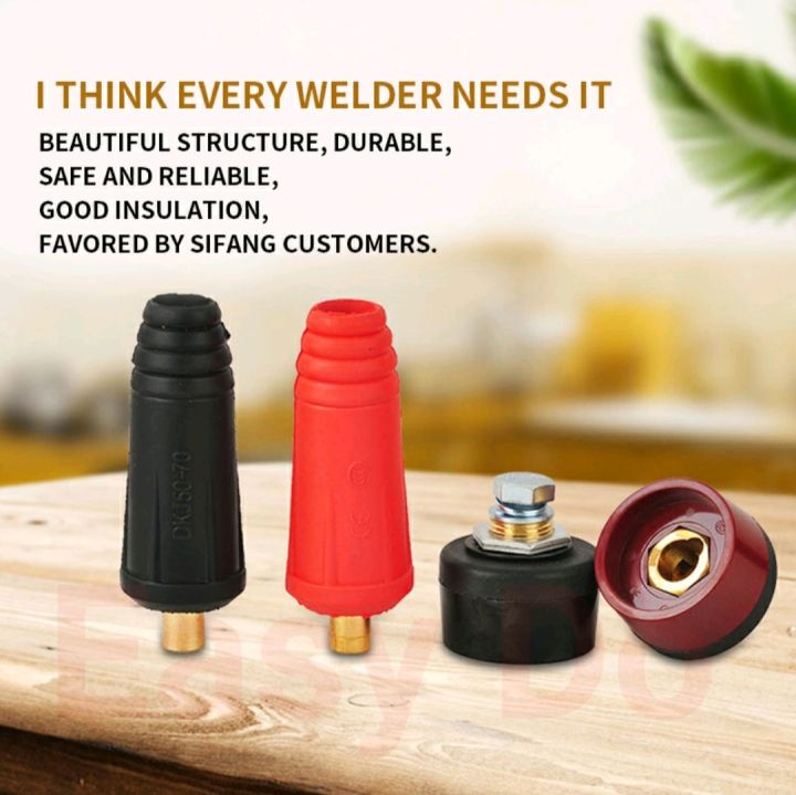 #10-25MM #35-50MM #50-70MM Quick Connector Welding Cable Dinse Plug ...