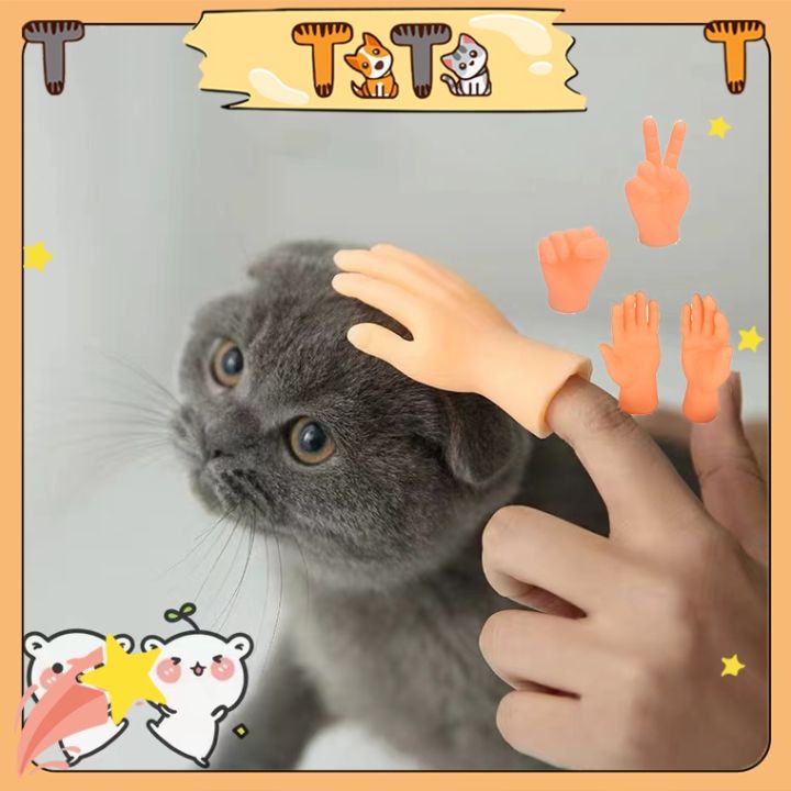 Ti Ti Novelty Toys Finger Puppets Cosplay Props Hand Palm Tiny Finger ...