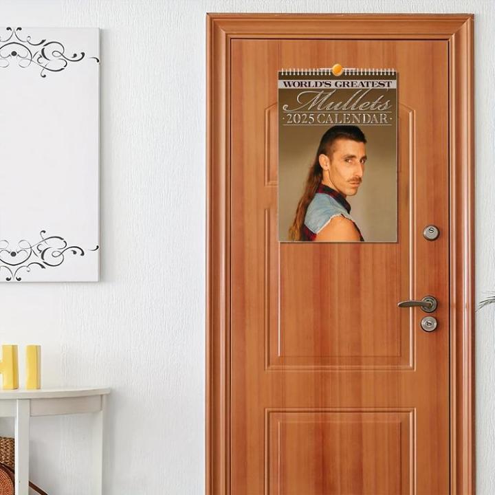 Kalendar Lucu 2024-2025 Kalendar Mullet Penganjur Perancang Paparan ...