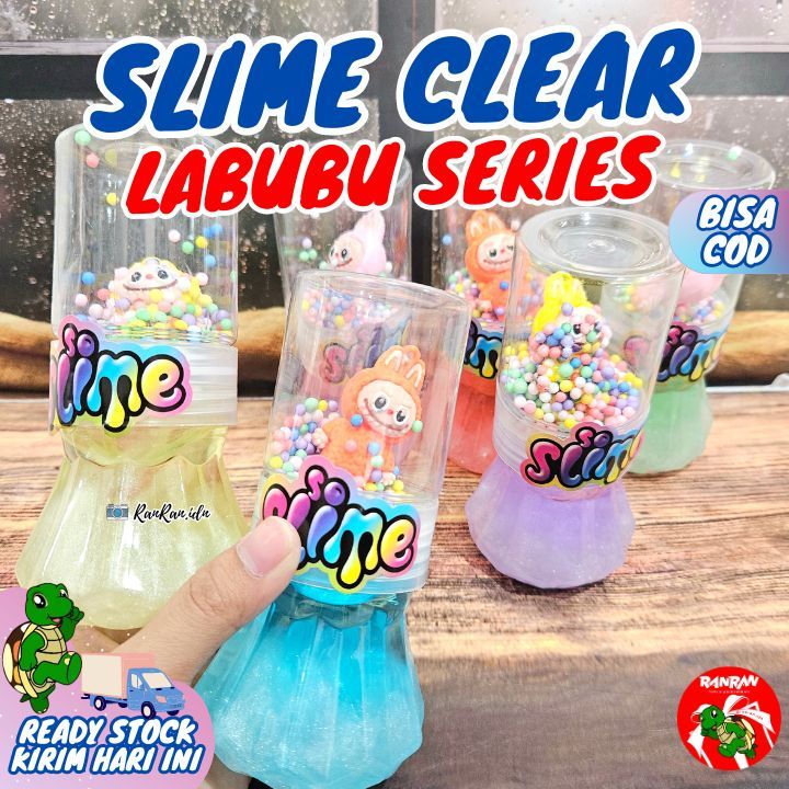 Slime Crystal Mud Labubu/ Slime Labubu Murah/ Slime Labubu | Lazada ...