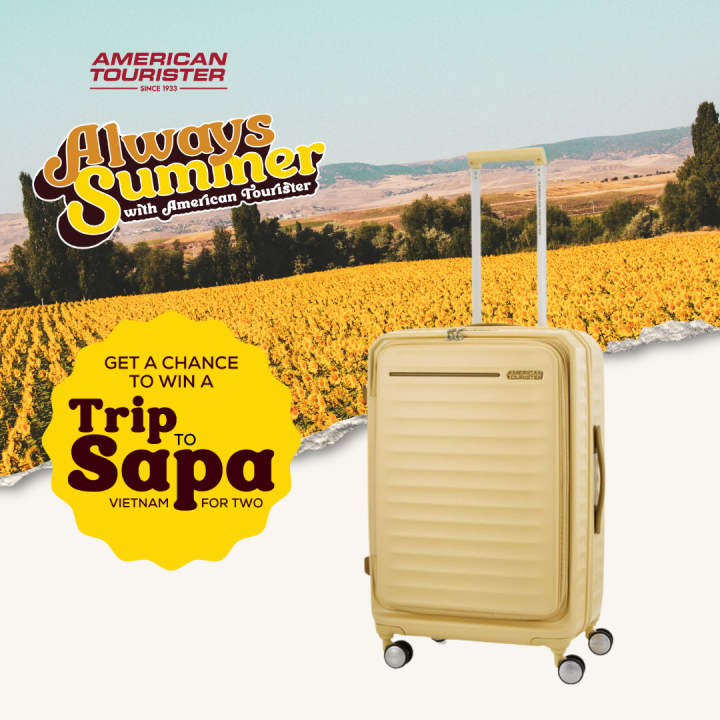 American Tourister Frontec Spinner 68/25 Exp Tsa Am (Lemonade) | Lazada PH