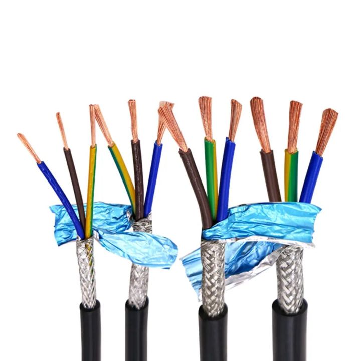 Multi-core shielded cable RVVP18AWG 0.75mm2 3 4 5 6 8 10 12 14 16 20 24 ...