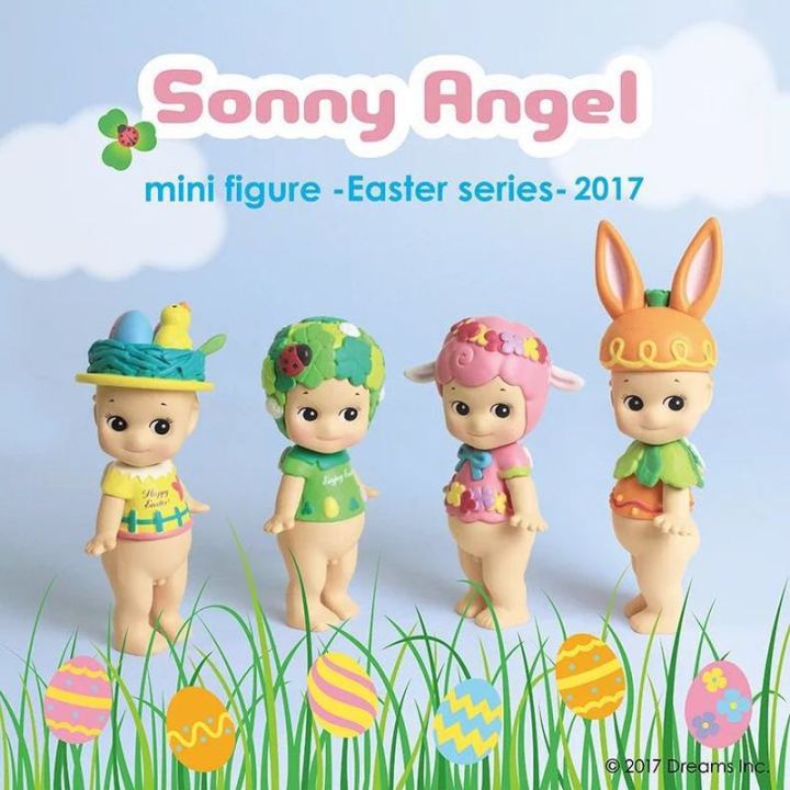 Sonny Angel Happy Easter Series Collection Limited Edition Radish Rait Sheep Four-Leaf Clover ...