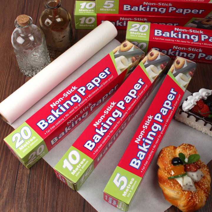5-20m Baking Paper Non Stick Air Fryer Oven BBQ Kertas Pelapik Minyak ...