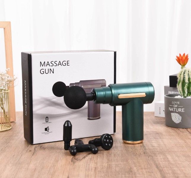 SG STOCK Mini Massage Gun Electric Impact Gun Muscle Relaxer Vibration ...
