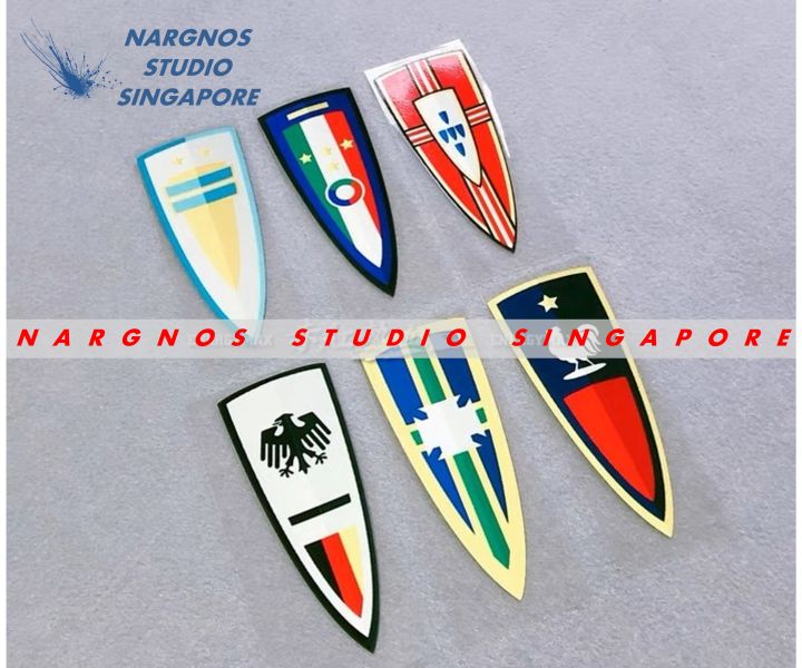 (Studio Exclusive) FIFA World Cup National Team Emblem Pennant Vector ...