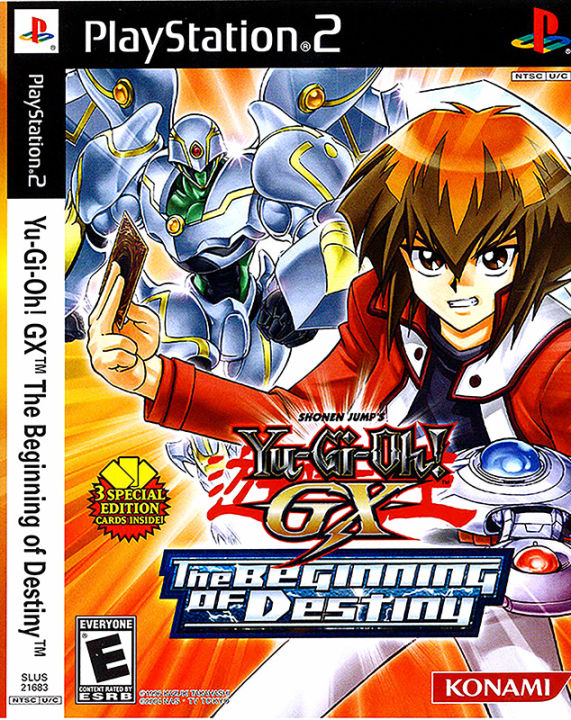 🎮 แผ่นเกมส์ PS2 💿 Yu-Gi-Oh! GX - The Beginning of Destiny ⚔️ ...