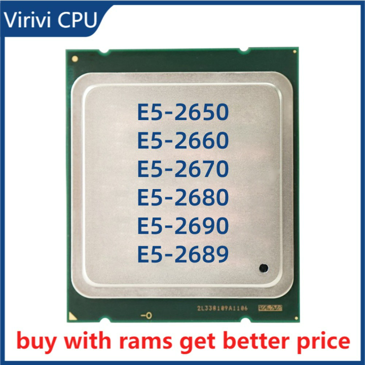 Intel Xeon E5-2620 E5-2630 E5-2640 E5-2643 E5-2650 E5-2660 E5-2665 E5 ...