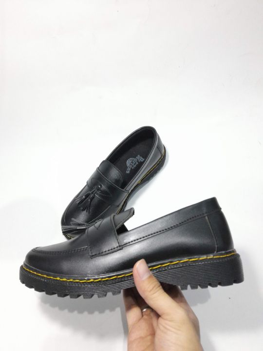 dokmart lonceng hitam pria made in indonesia keren kece loafers korea ...