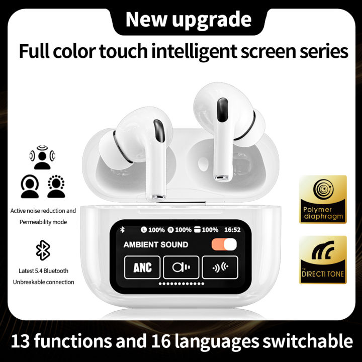 ♥ Ready Stock +FREE Shipping ♥ A9 Pro Wireless Earphones ENC Touch ...