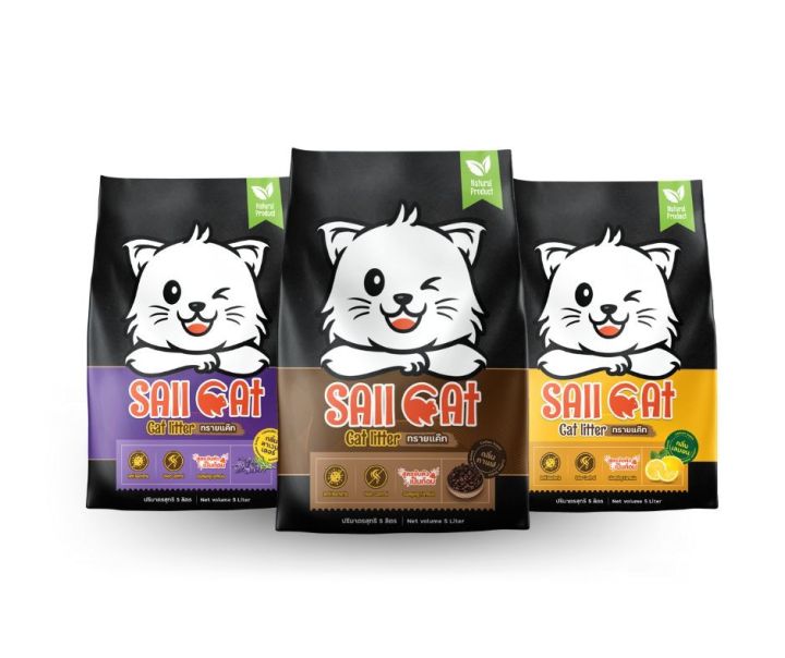 ทรายแมว SALL CAT Cat Litter 5 ลิตร | Lazada.co.th