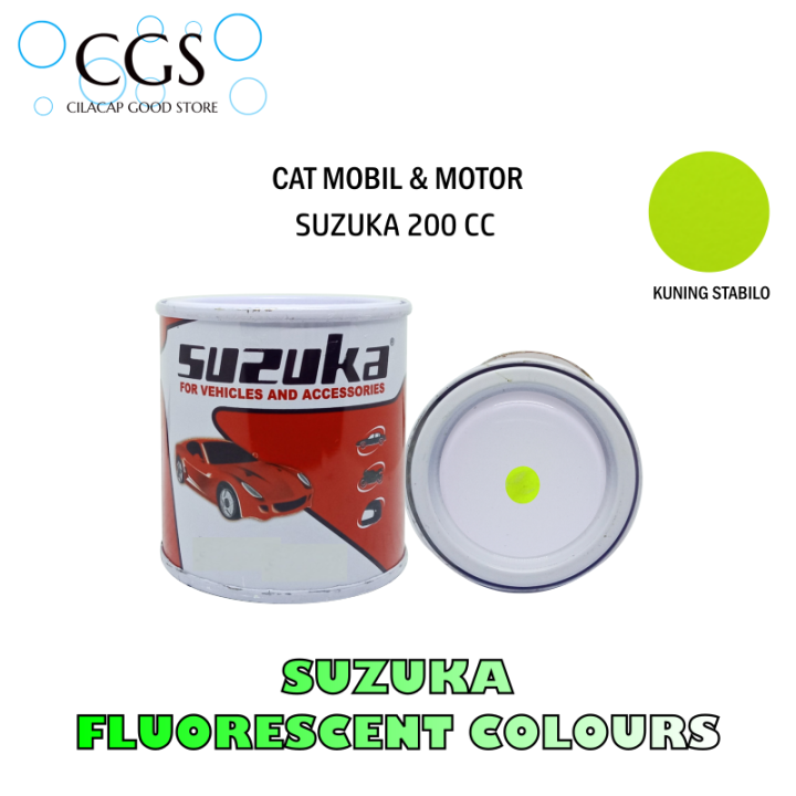 CAT STABILO YELLOW SUZUKA 200cc - cat fluorecent yellow - cat yellow ...