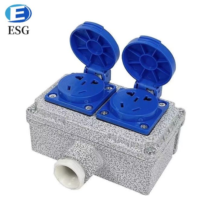 Occurs Three proof five hole explosion-proof switch Socket power supply ...